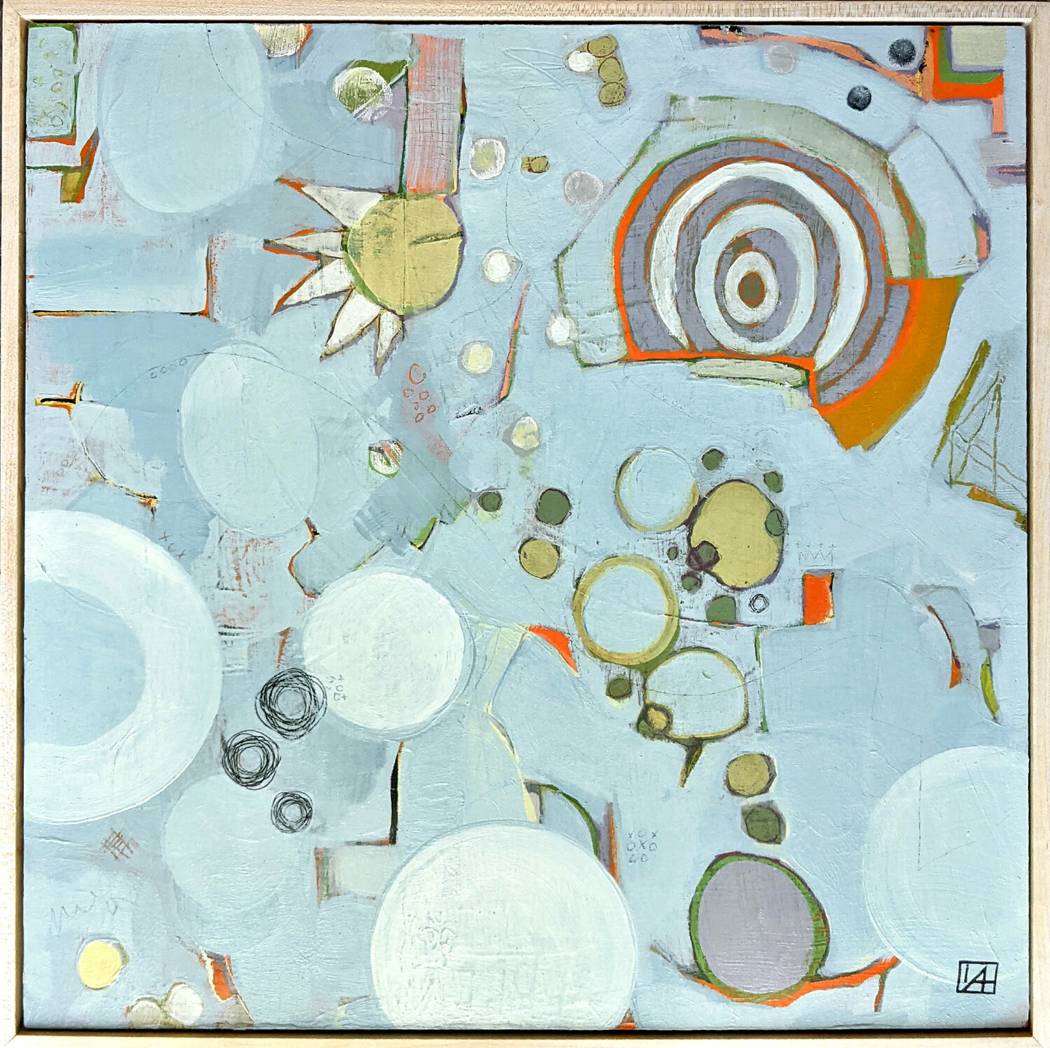 Moon Dance by Isabelle Alessandra (2021) : Painting Acrylic on Wood ...