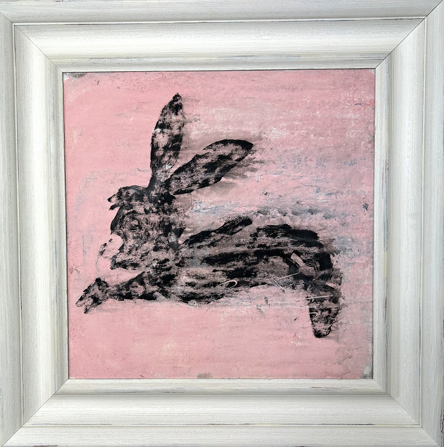 Abstract Rabbit Art