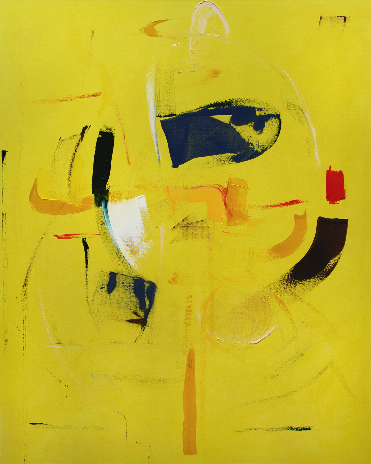 Yellow by David Longwell (N.D) : Painting Oil on Canvas - SINGULART
