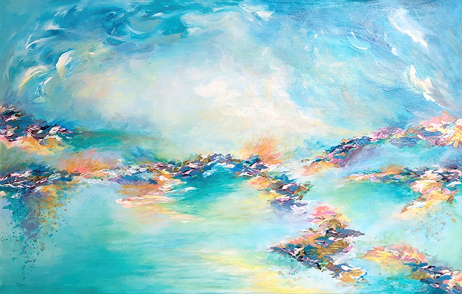 Colorful Clouds Painting