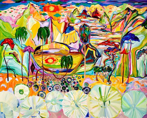 'Reflections of Existence' 'rainy walk' by Ozlem Thompson (2023 ...