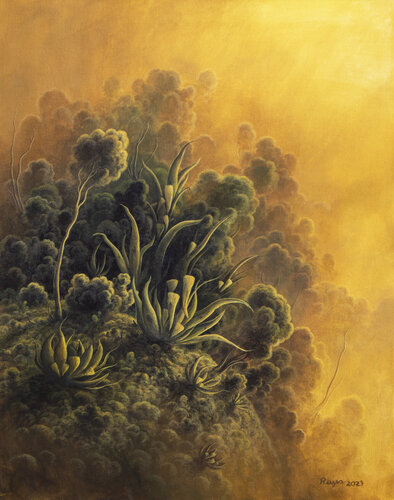 Lindero von Alberto Hernández Reyes (2023): Malerei Acryl auf Leinwand ...