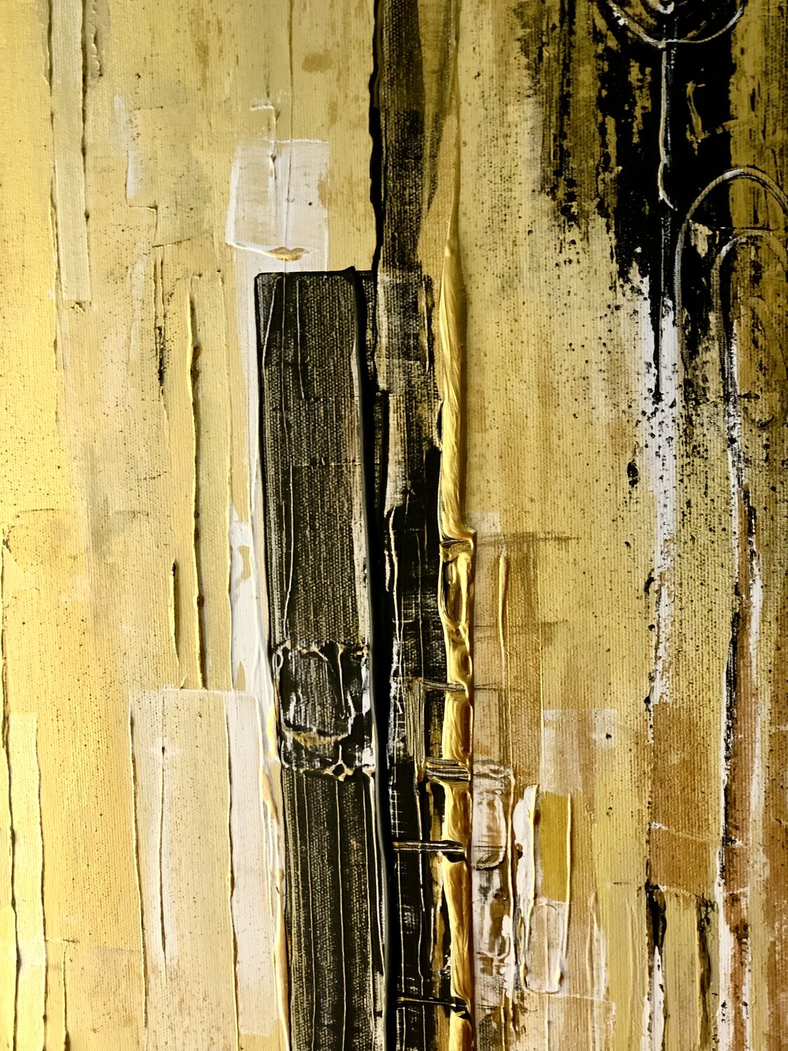 VON DER MUSE GEKÜSST by Ursula Geber (2022) : Painting Acrylic on ...