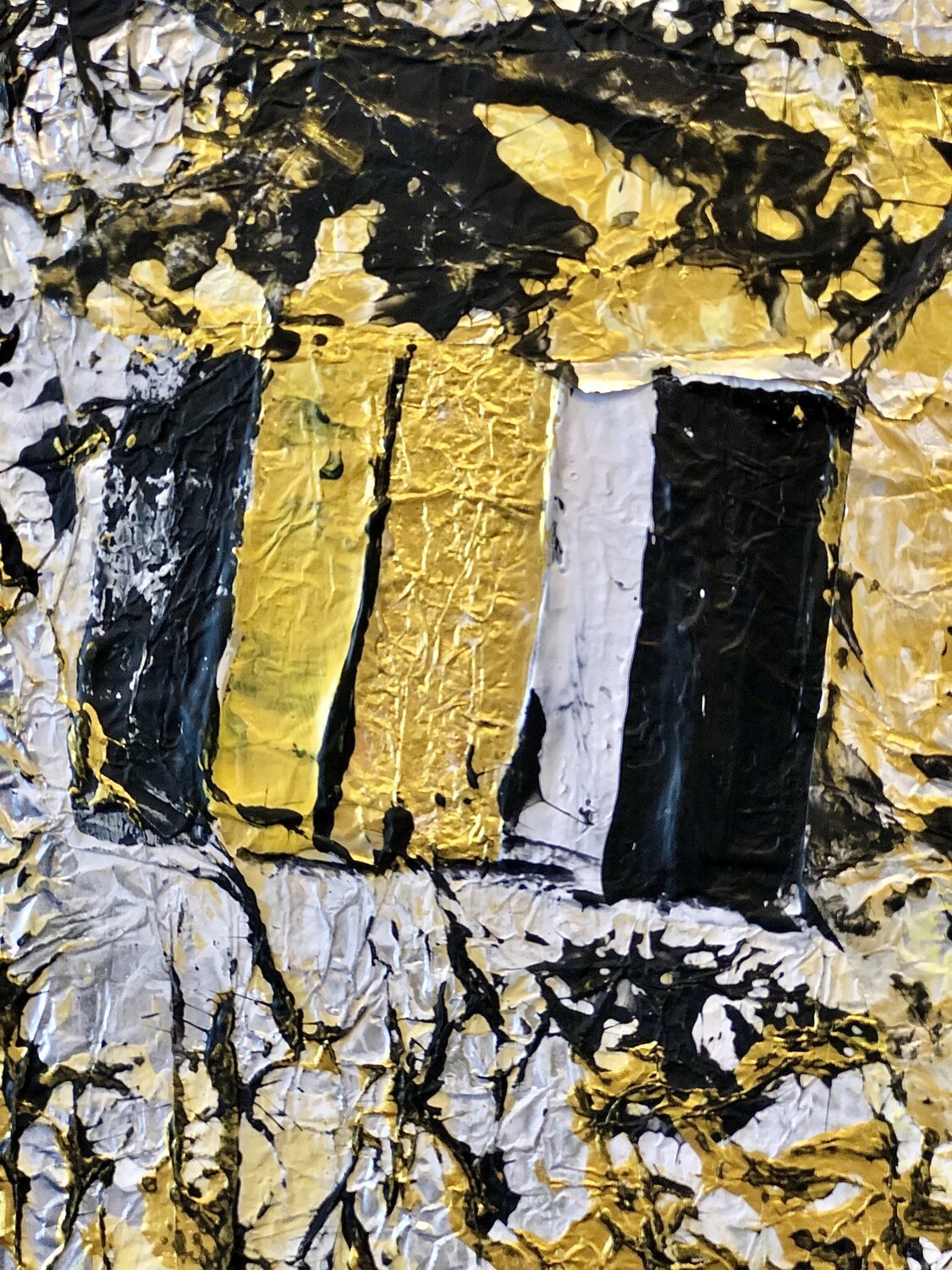 VON DER MUSE GEKÜSST by Ursula Geber (2022) : Painting Acrylic on ...