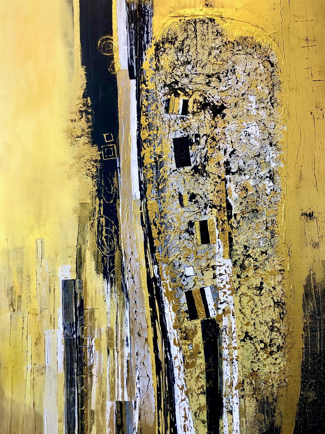 VON DER MUSE GEKÜSST by Ursula Geber (2022) : Painting Acrylic on ...