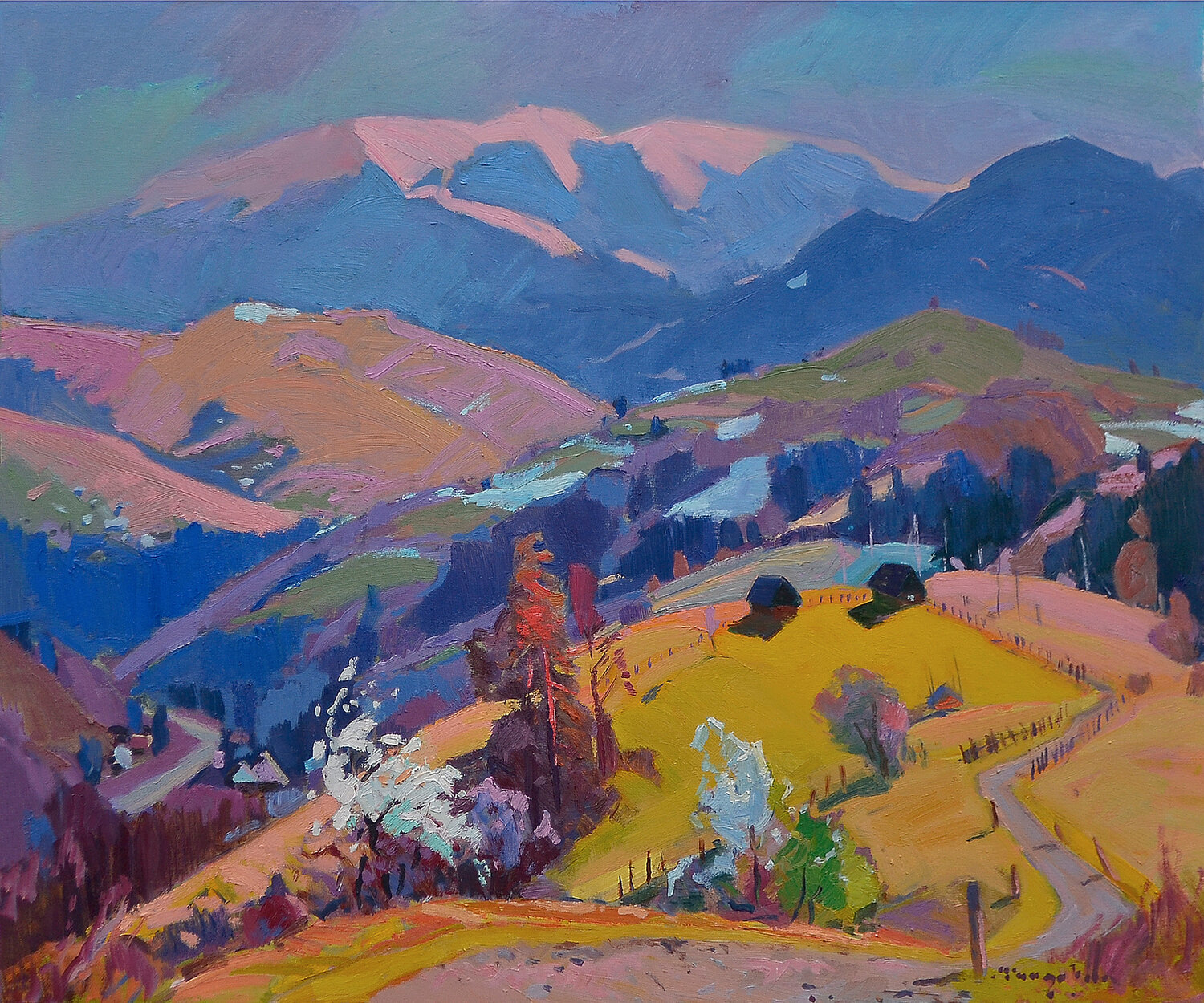 Spring Miracle di Alexander Shandor (2025): Pittura a Olio su Tela ...