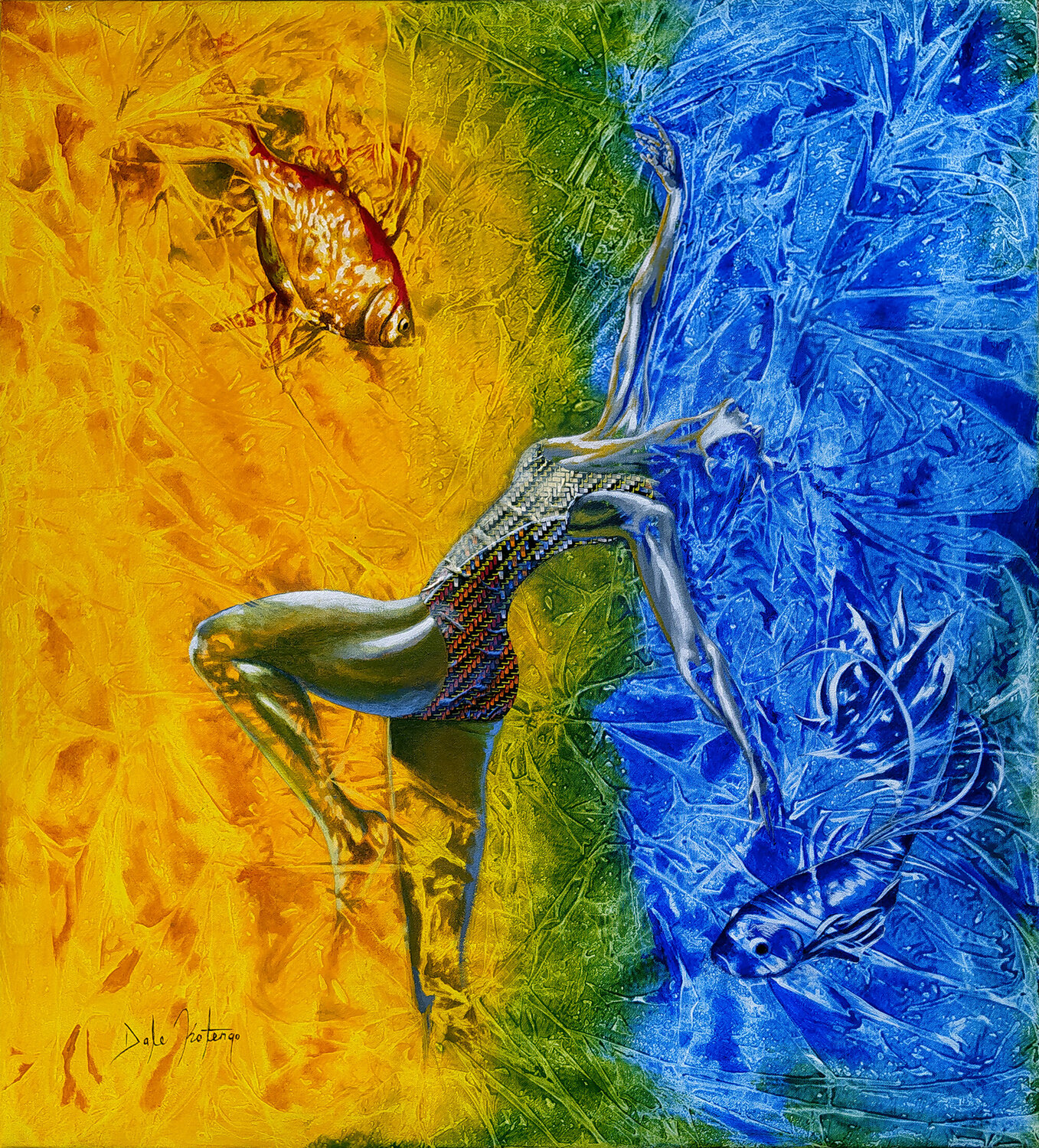 TRANSITION by Dale KOTENGO (2020) : Painting Acrylic on Canvas - Singulart