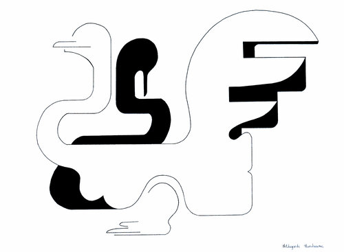 La Signora - The shades of gray version by Hildegarde Handsaeme (2022 ...