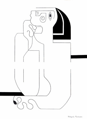 La Signora - The shades of gray version by Hildegarde Handsaeme (2022 ...