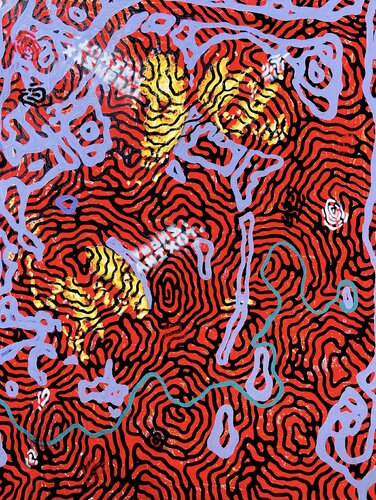 Franck Kouassi Ezan : Artiste Peintre contemporain ivoirien - Singulart