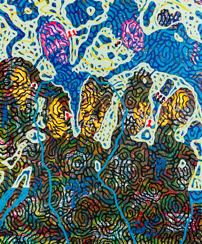 Franck Kouassi Ezan : Artiste Peintre contemporain ivoirien - Singulart