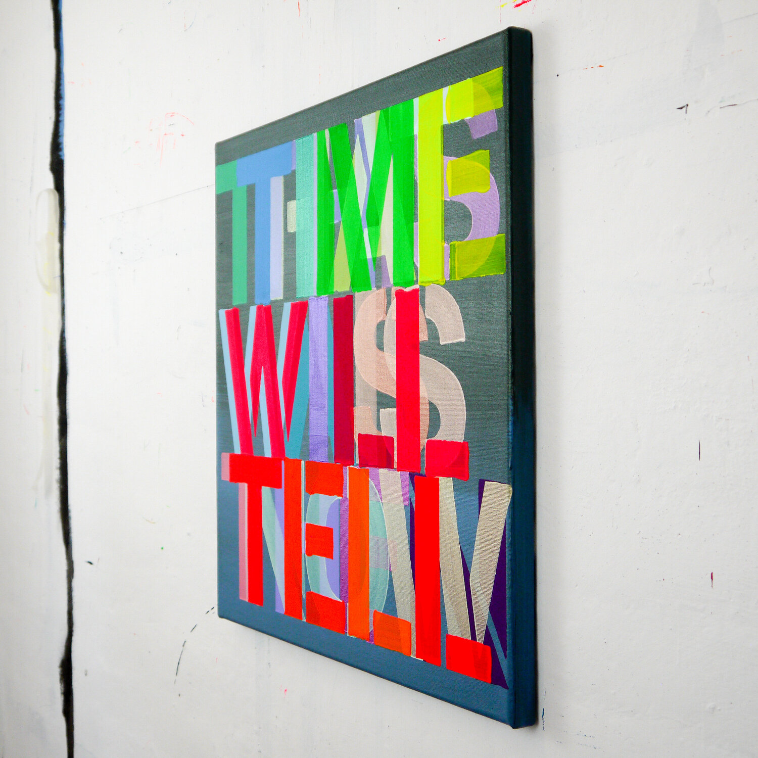 Time Will Tell by Niki Hare (2022) : Painting Acrylic on Canvas - Singulart