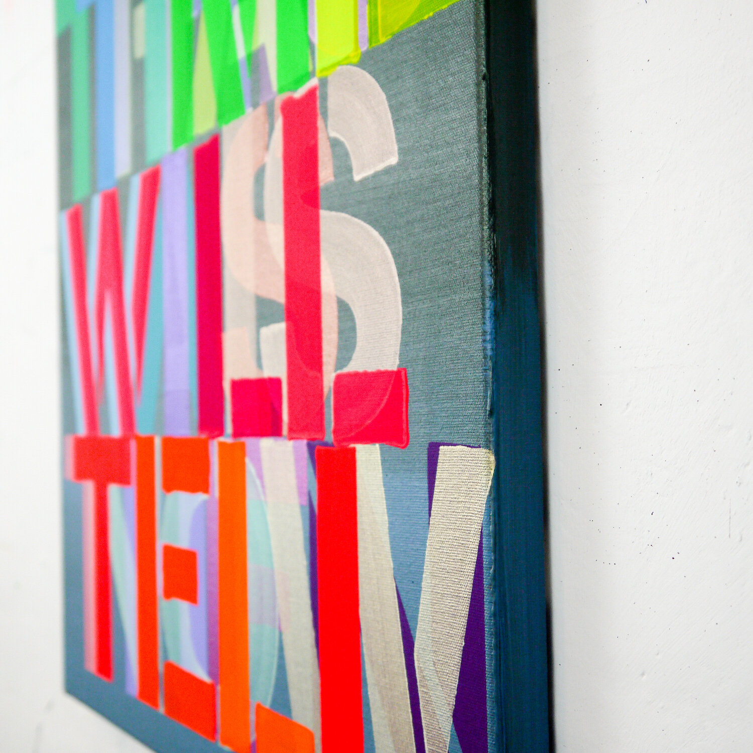 Time Will Tell by Niki Hare (2022) : Painting Acrylic on Canvas - Singulart