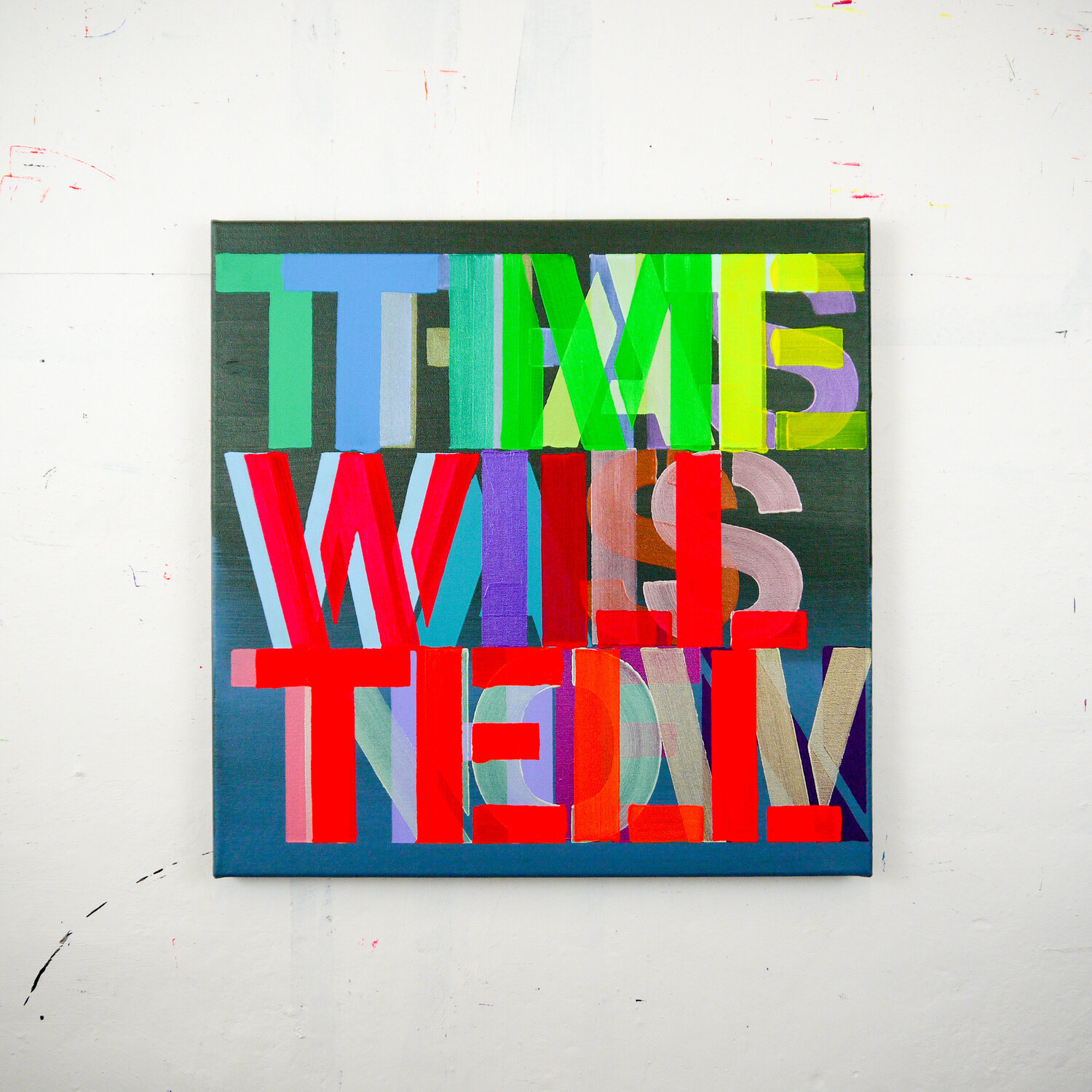 Time Will Tell by Niki Hare (2022) : Painting Acrylic on Canvas - Singulart