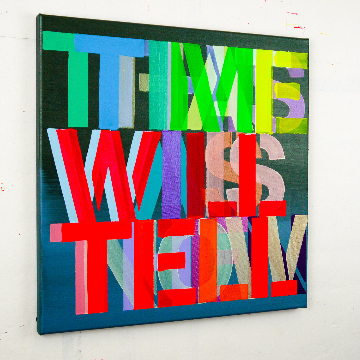 Time Will Tell by Niki Hare (2022) : Painting Acrylic on Canvas - Singulart