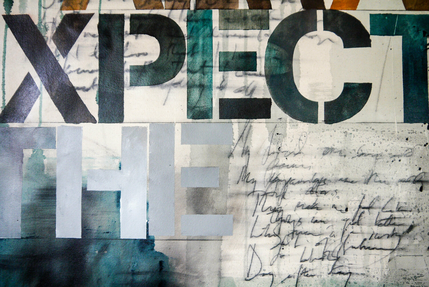 The Unexpected by Niki Hare (2020) : Painting Acrylic, Collage on ...