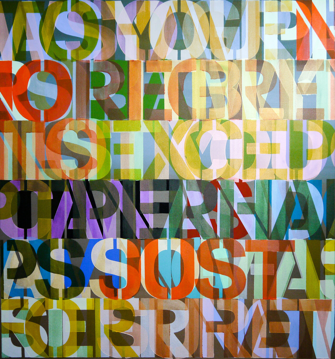 Except Perhaps For That by Niki Hare (2021) : Painting Acrylic, Vinyl ...