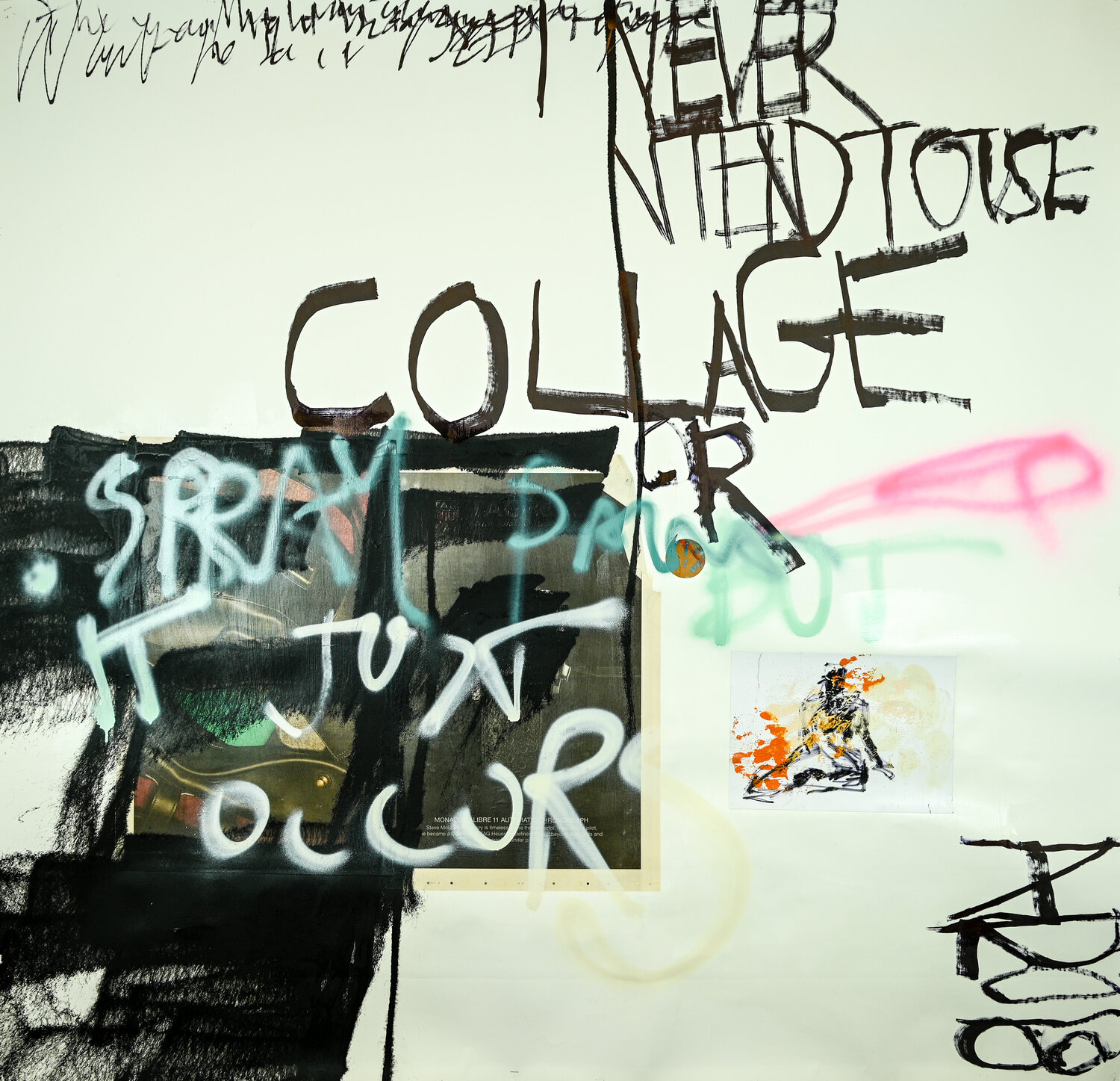 I Never (I)ntend To It Just Occurs von Niki Hare (2018): Malerei Acryl ...