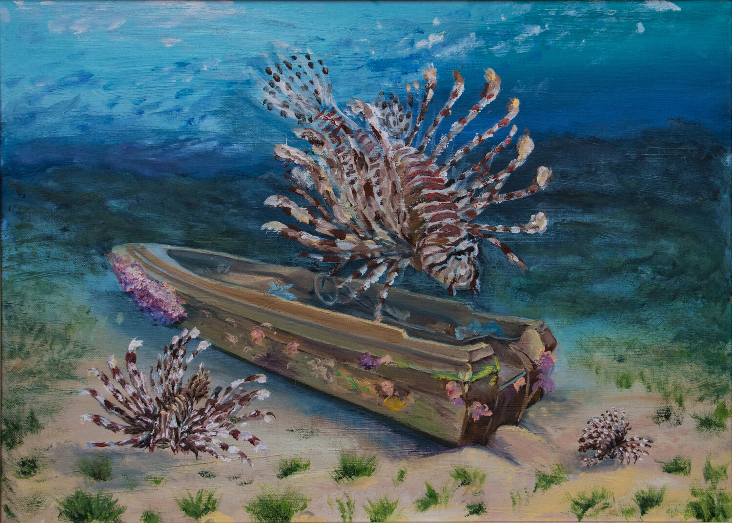 Blue Lionfish Nemos Reef