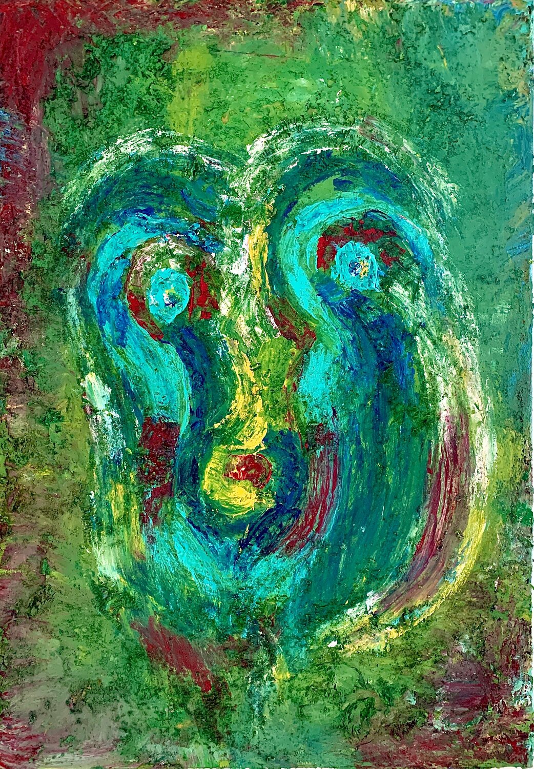 Pregnancy Abstract Art