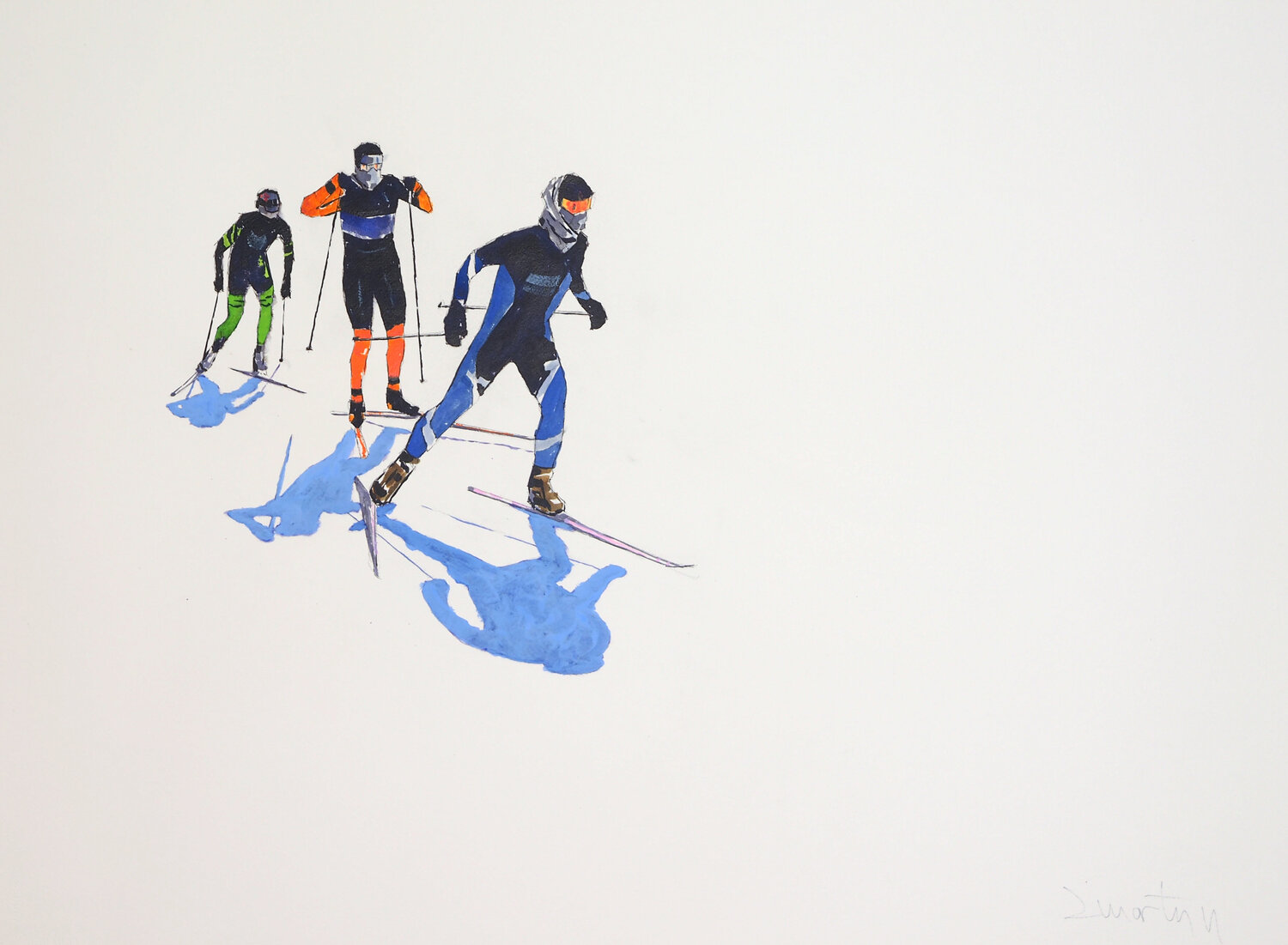 SK CC3 by Carlos Martin (2022) : Drawing Pen, India Ink on Paper ...