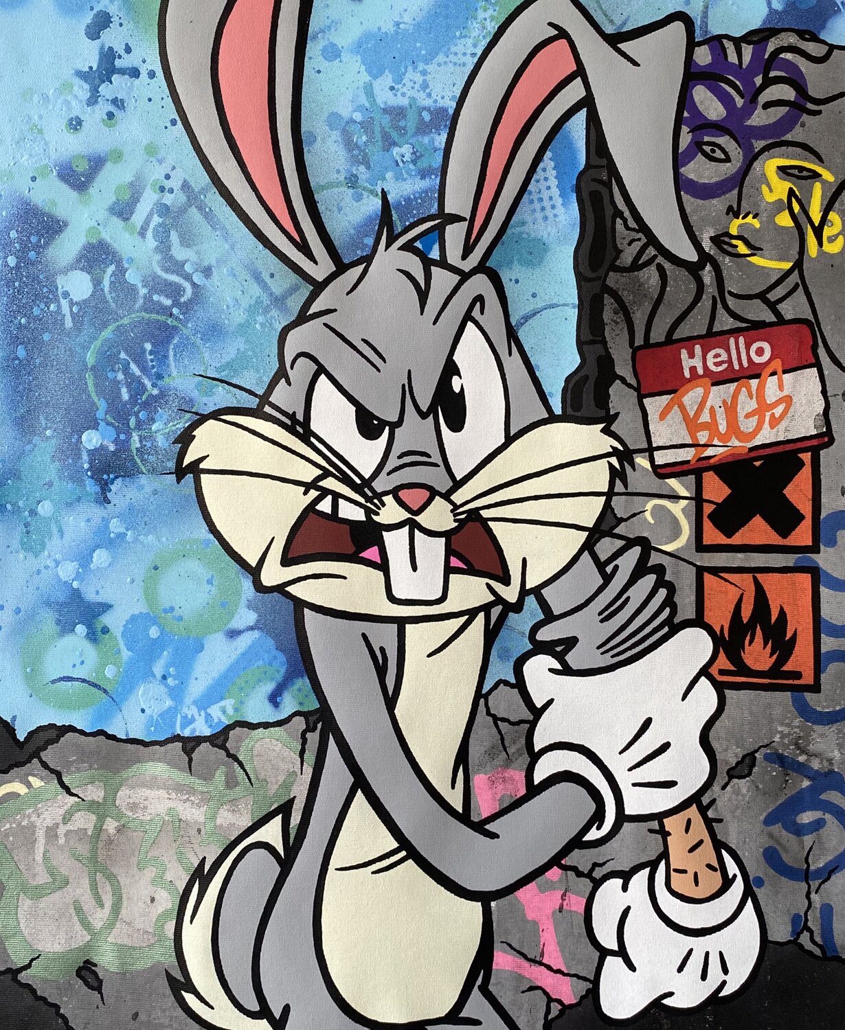 Drawings Of Gangster Bugs Bunny