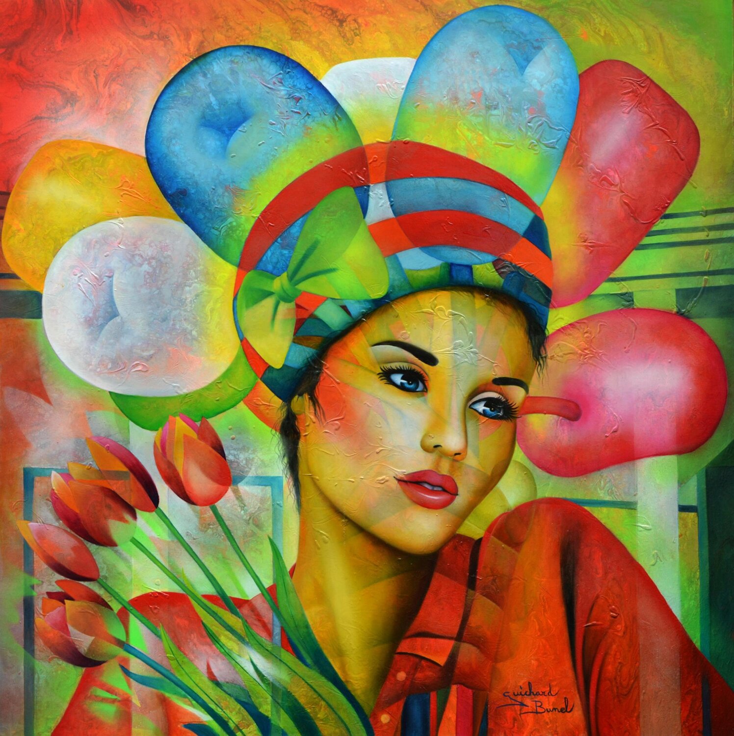 pour un bouquet de tulipes by Jeannette Guichard-Bunel (2022 ...