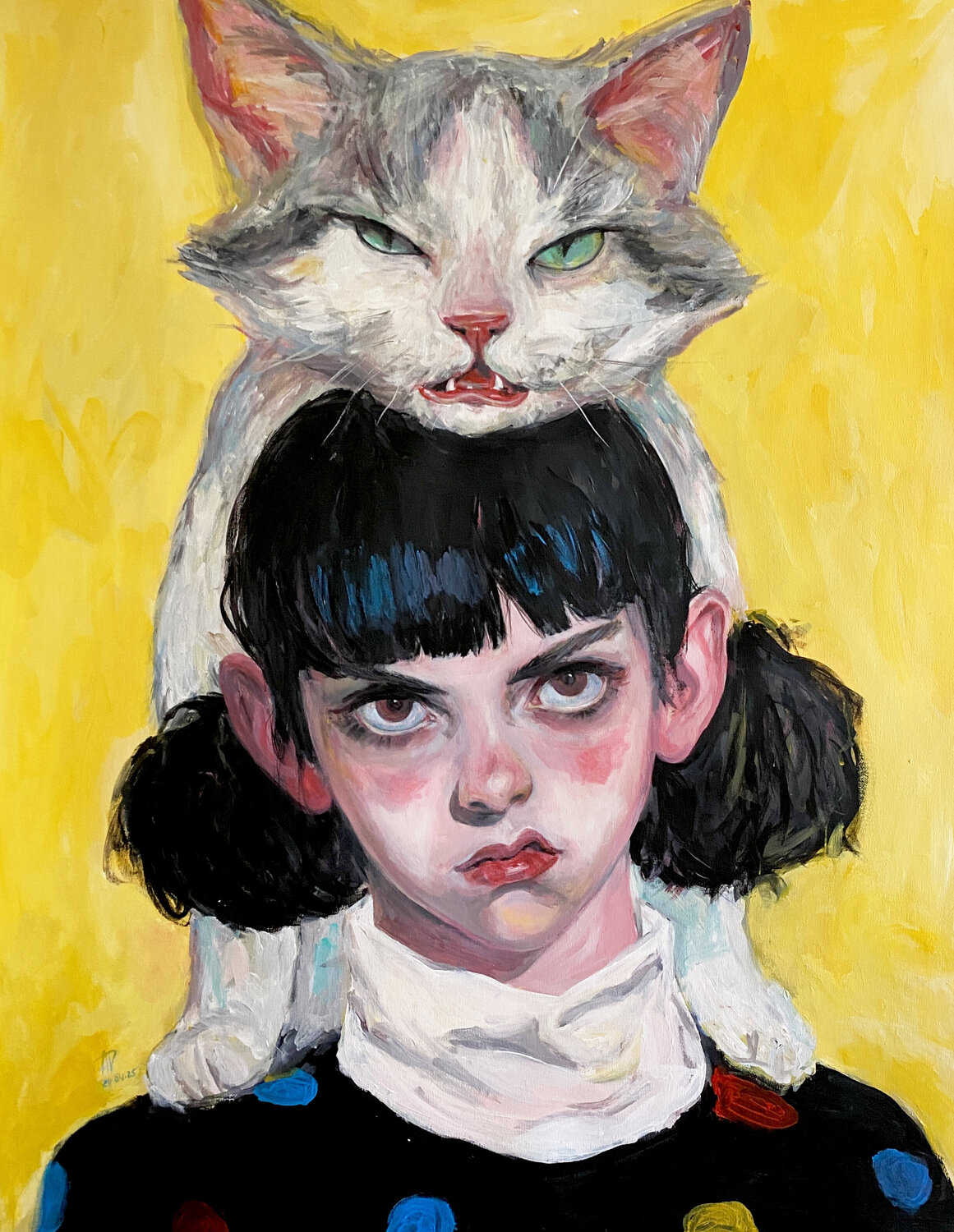 Acrylic Painting with Roger Haus (81x100 cm) I Troll by Anna Dart (2025 ...