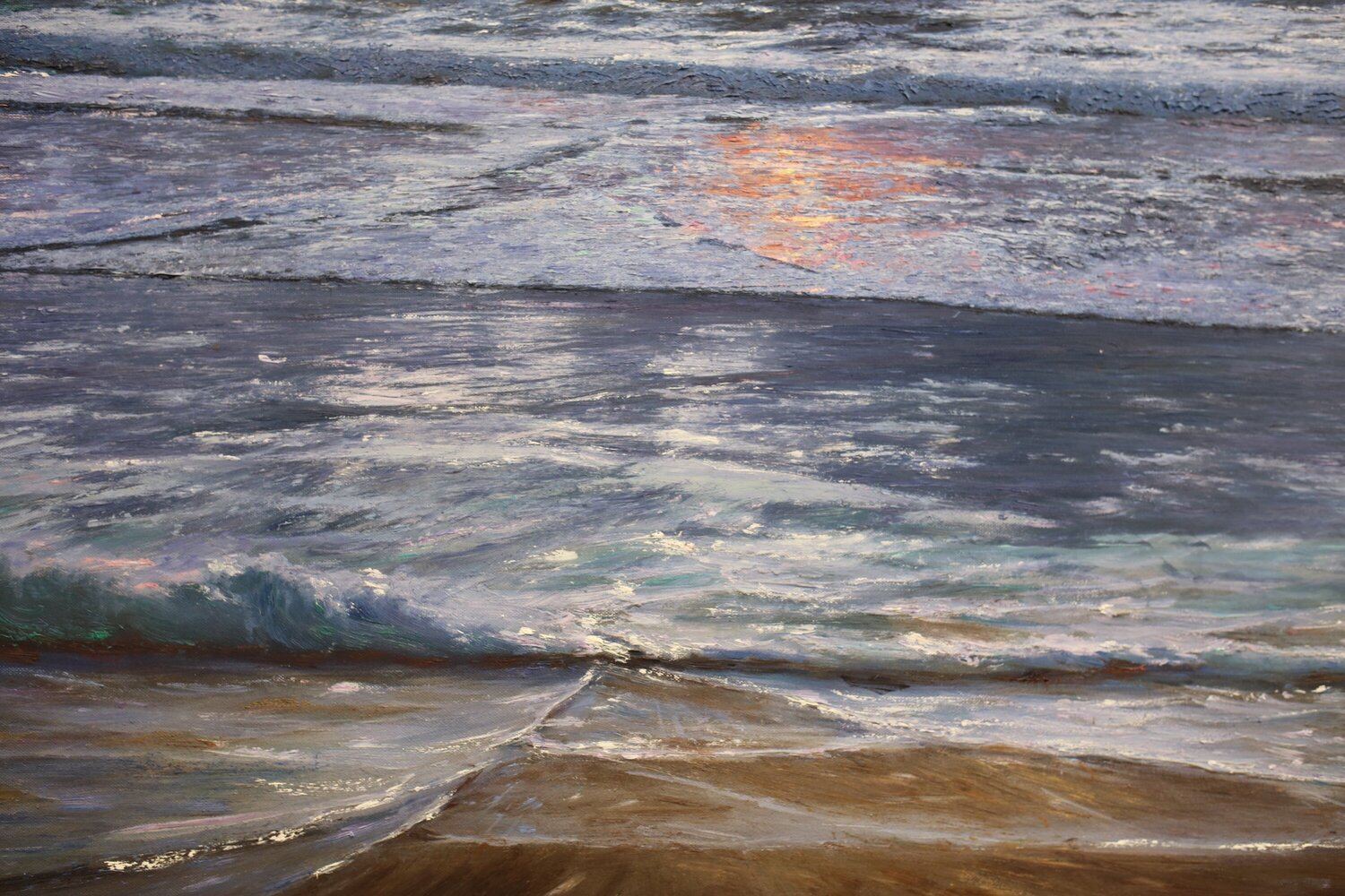 Gentle Return by Kenneth Halvorsen (2021) : Painting Acrylic, Oil on ...