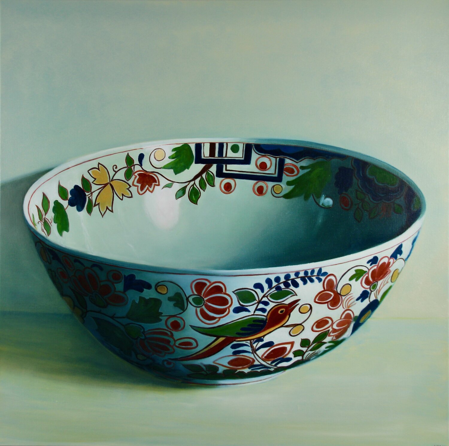 Makkum art de Minke Buikema-Duste (2024): Pintura Óleo en Lino - Singulart