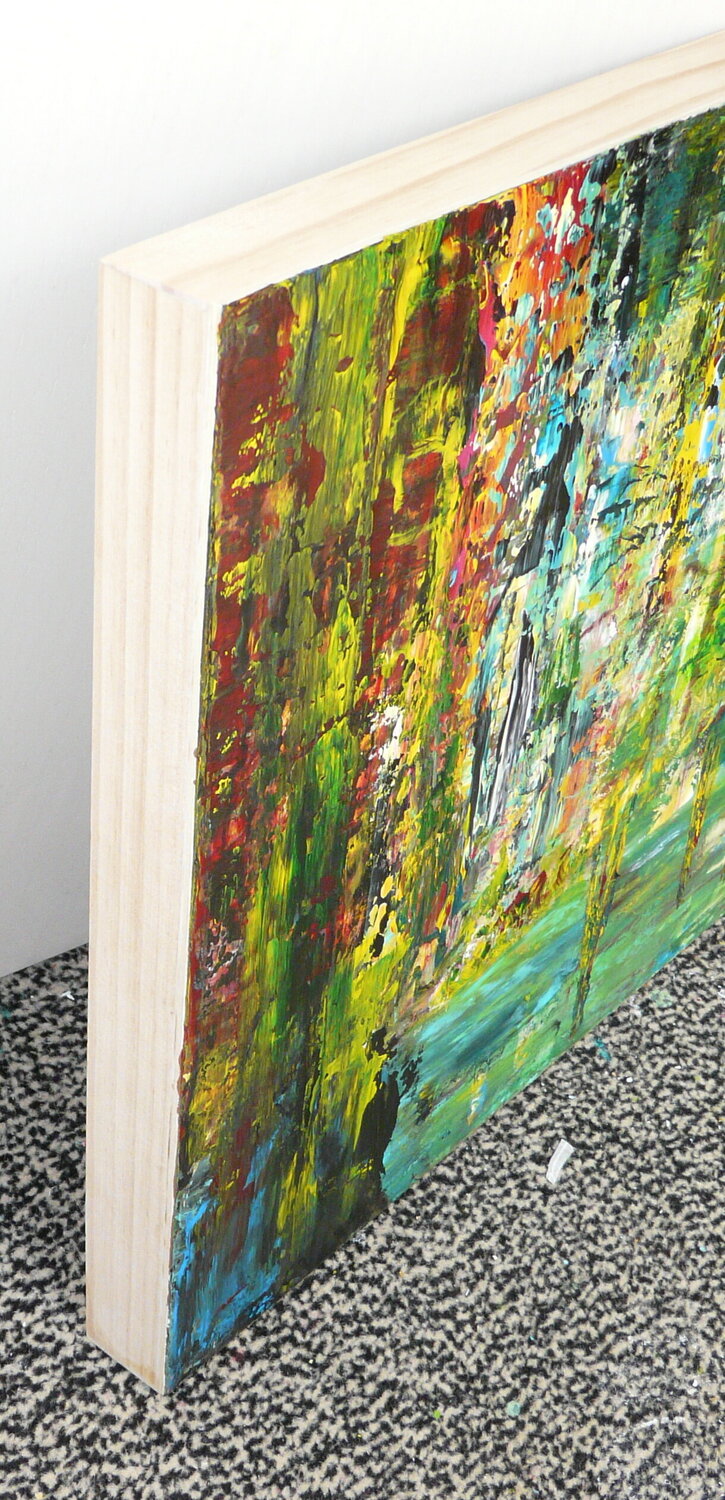 Mystical Place 80- inspiriert von Gerhard Richter by Blanka Mandel ...