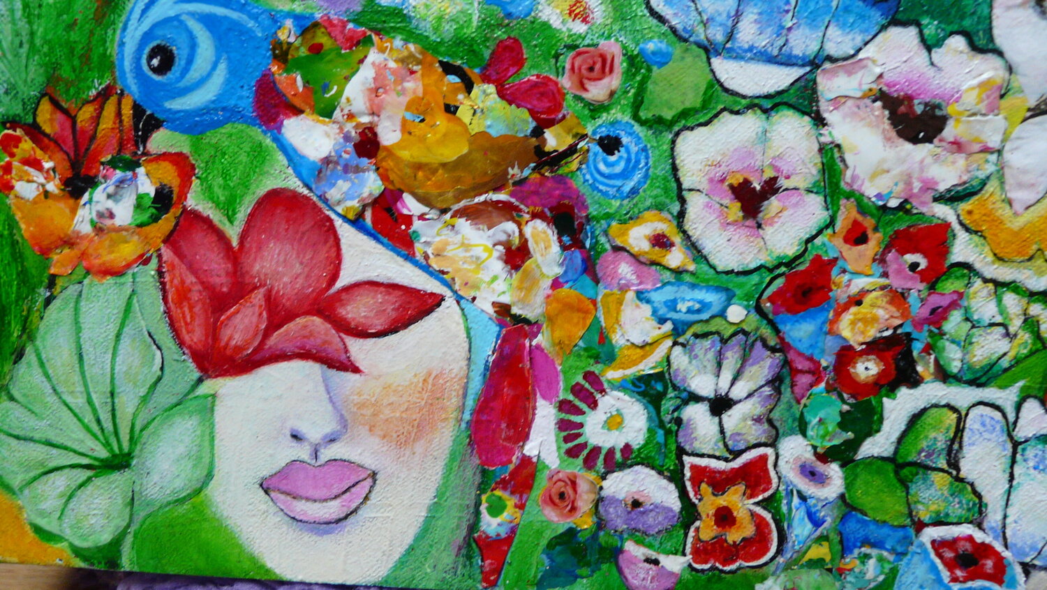 Die Verwandlung im Tanz by Blanka Mandel (2018) : Painting Acrylic on ...