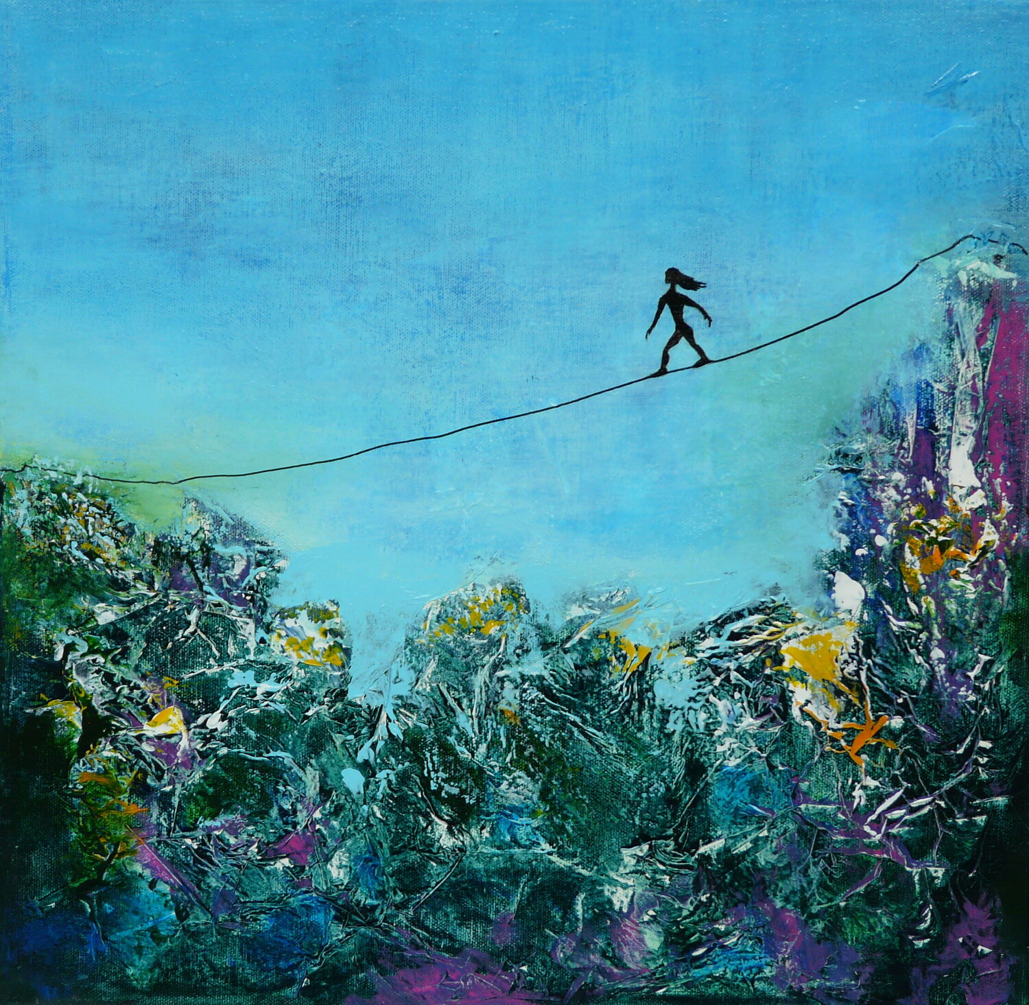 Balance by Blanka Mandel (2020) : Painting Acrylic on Canvas - Singulart