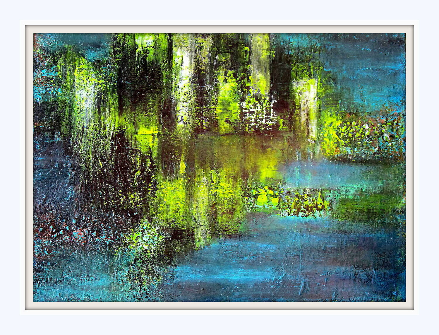 Mystical Place 2 by Blanka Mandel (2022) : Painting Acrylic on ...