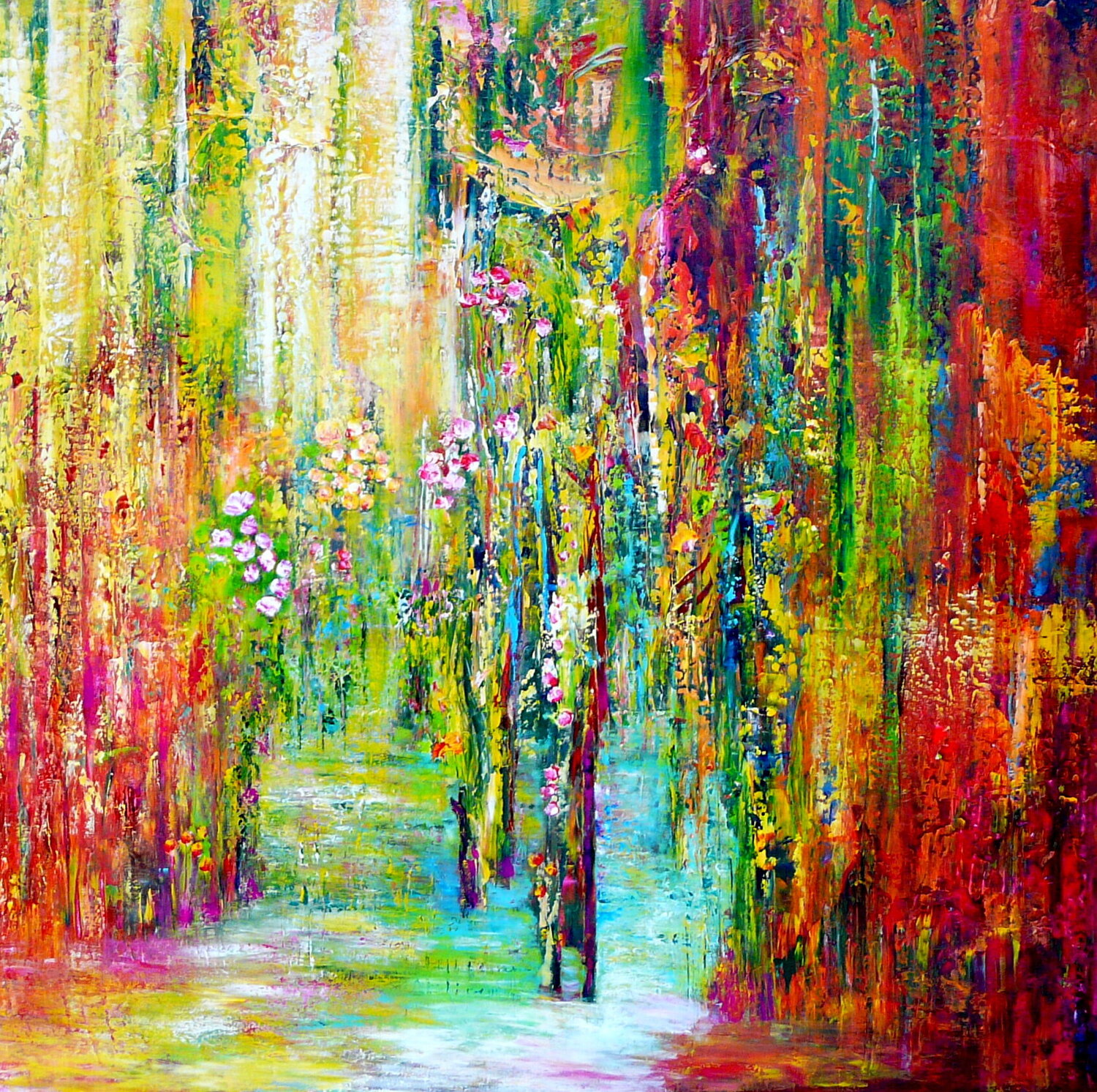 Ein unvergesslicher Tag by Blanka Mandel (2024) : Painting Acrylic on ...