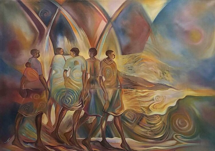 PAUL AKIIKI Artist: Paintings for sale - SINGULART