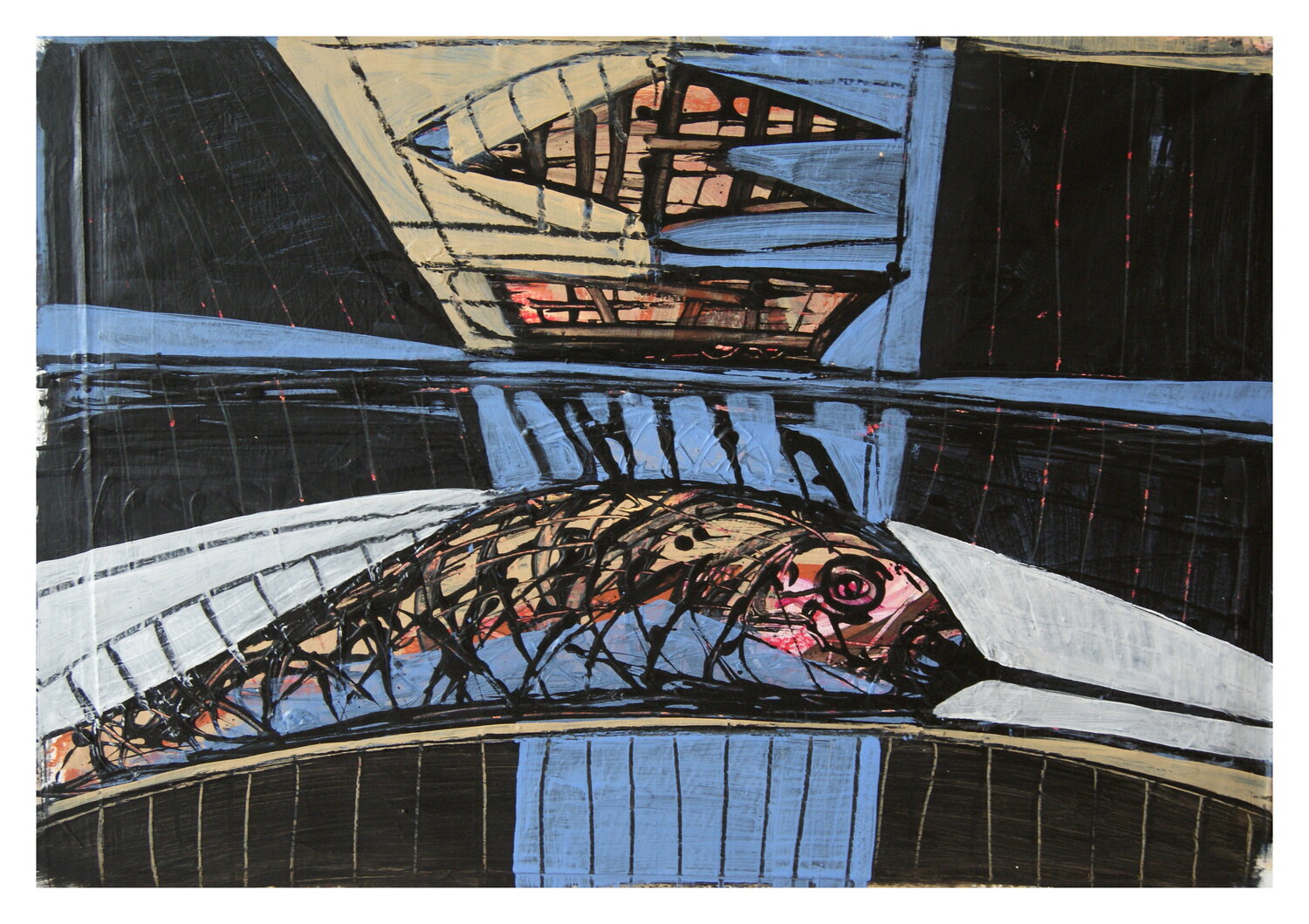 Schwertfisch, gestrandet, mit Schiff by Mathias Wunderlich (2023 ...