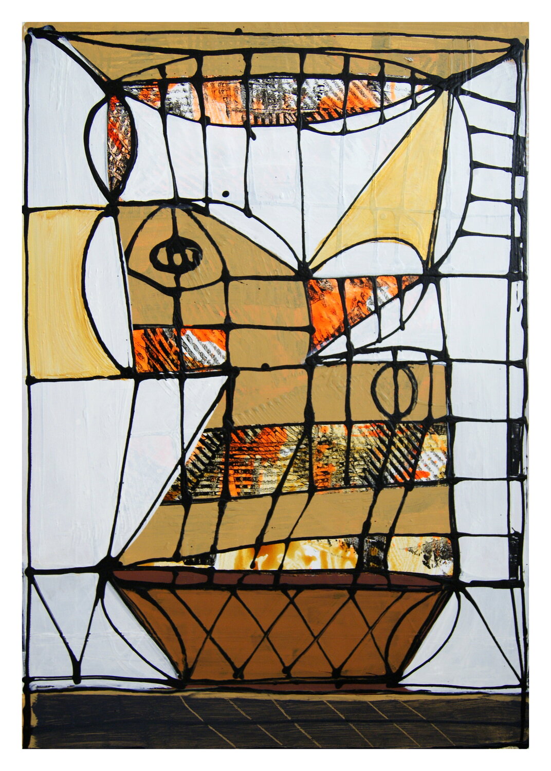 Segelschiff by Mathias Wunderlich (2020) : Work on Paper Acrylic on ...