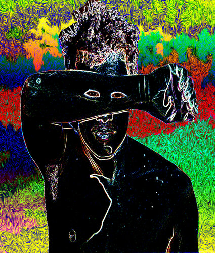 Boy With Vision by Robert Firestone (N.D) : Digital Digital on Canvas ...