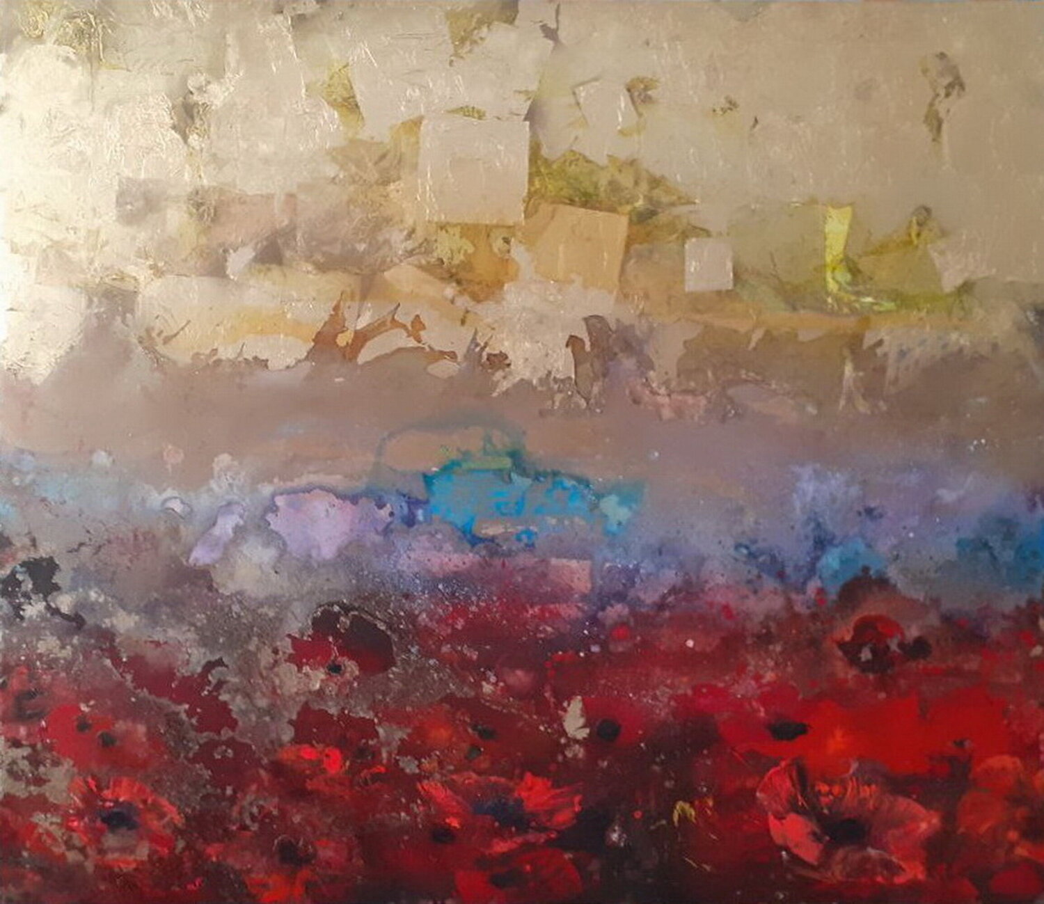 Meer aus Mohn de Arno Bruse (2024) : Peinture Acrylique sur Toile - Singulart