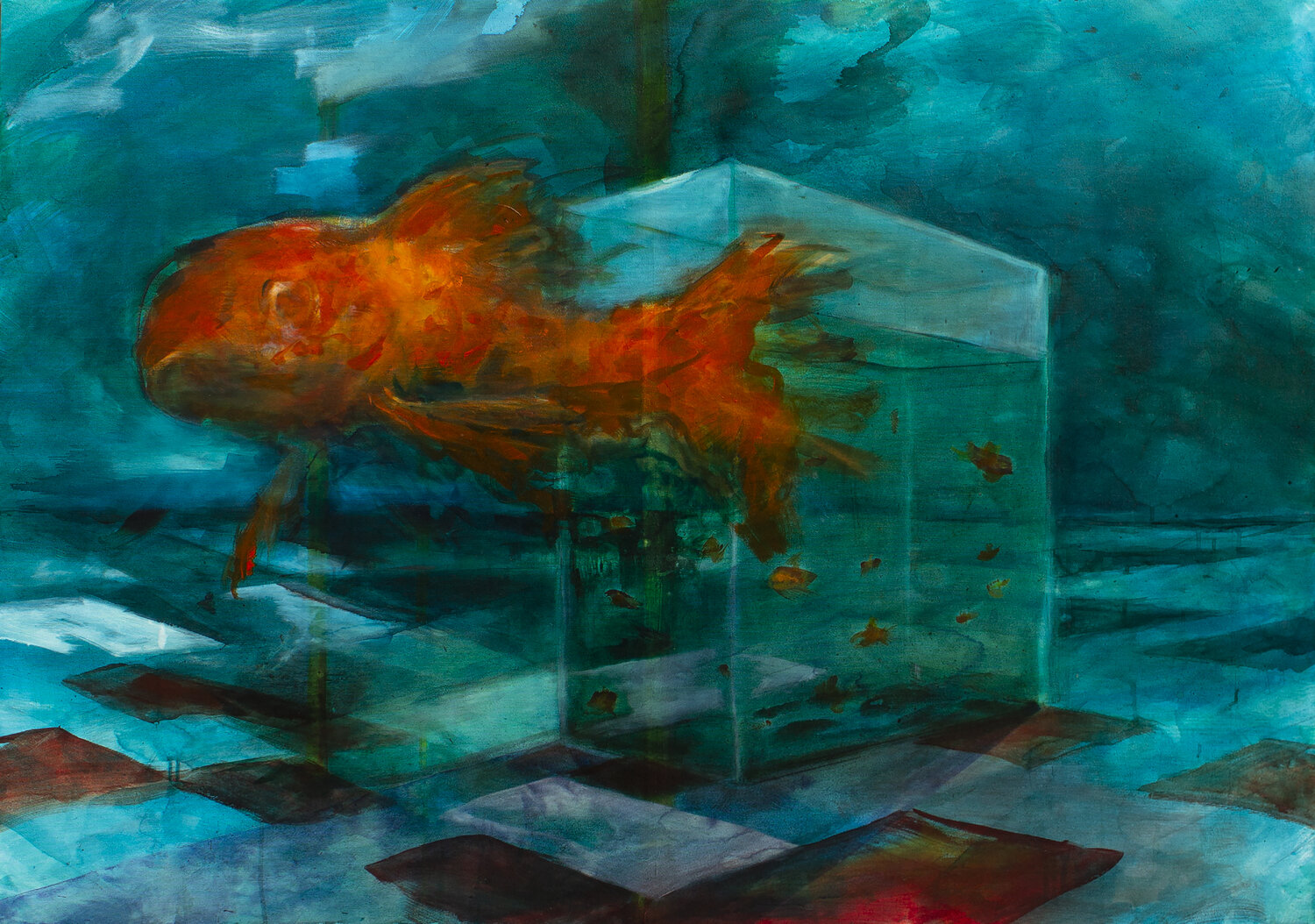 Abstract Art Fish Bowls