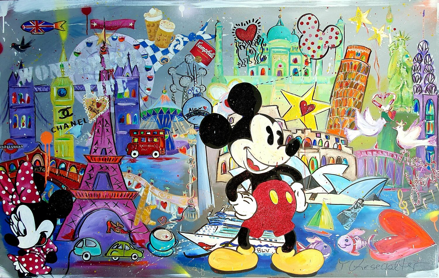 Wonderful life, Mickey & Minnie around the world de Tanja Kiesewalter ...