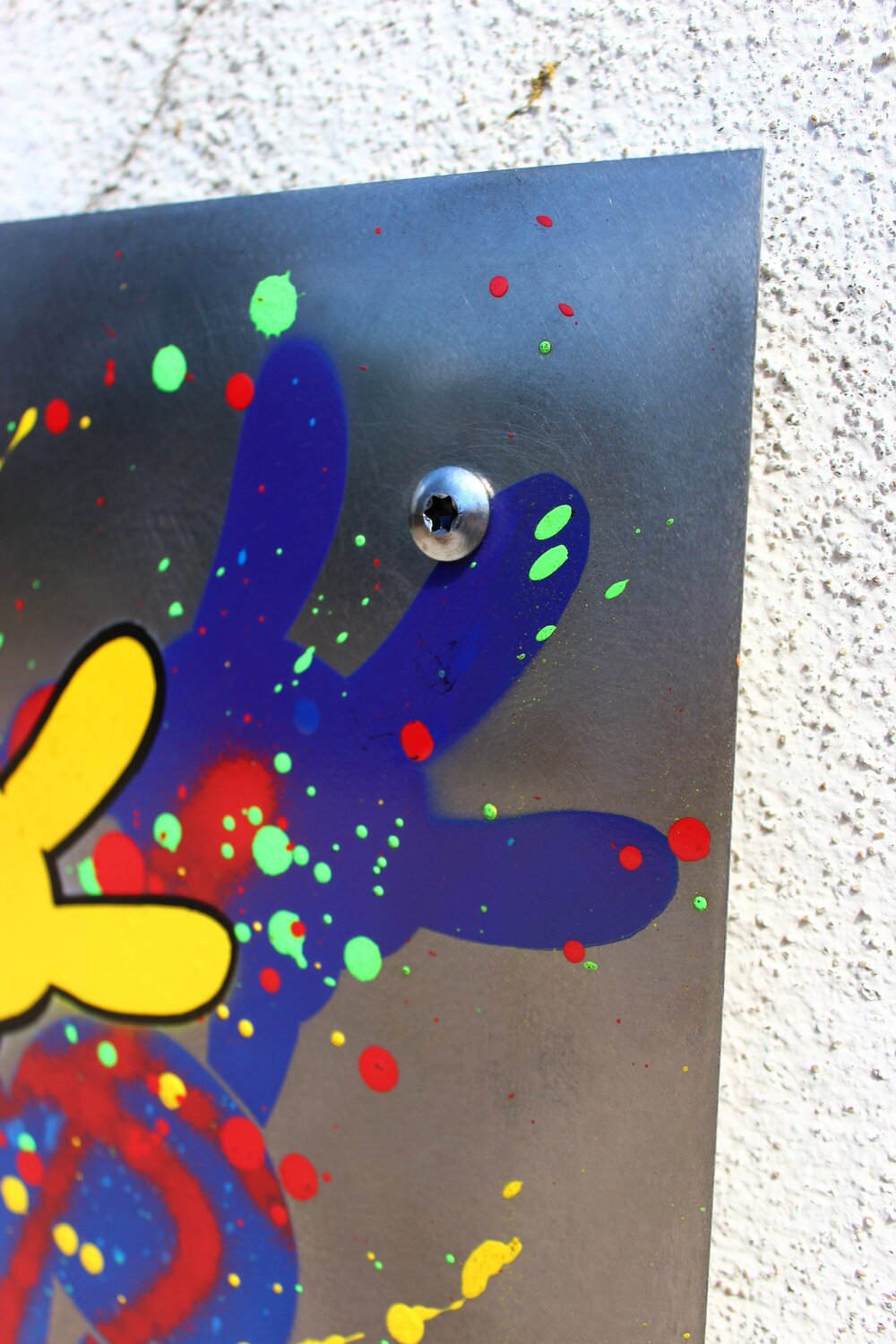 métal mickey 1 by Maxime Andriot (2022) : Painting Acrylic, Graffiti on ...