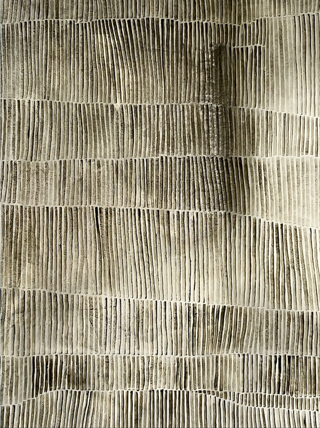 YELLOW STRIPE von LABB (2023): Malerei Öl auf Leinwand - SINGULART