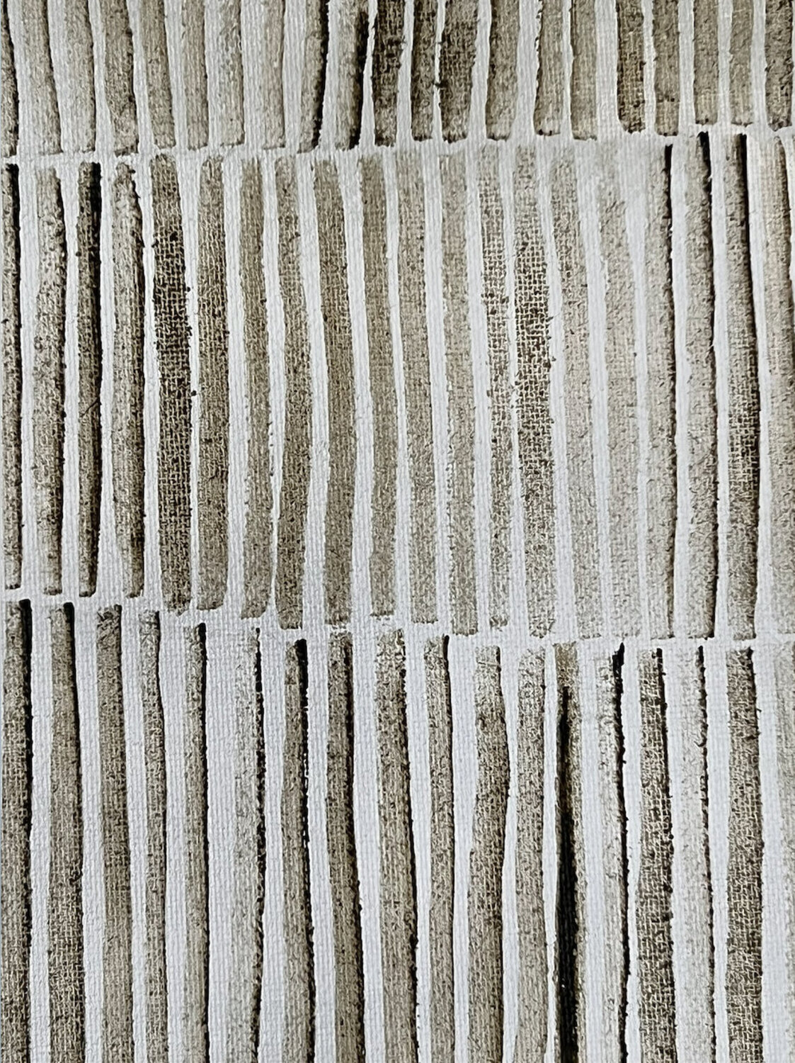 YELLOW STRIPE von LABB (2023): Malerei Öl auf Leinwand - SINGULART