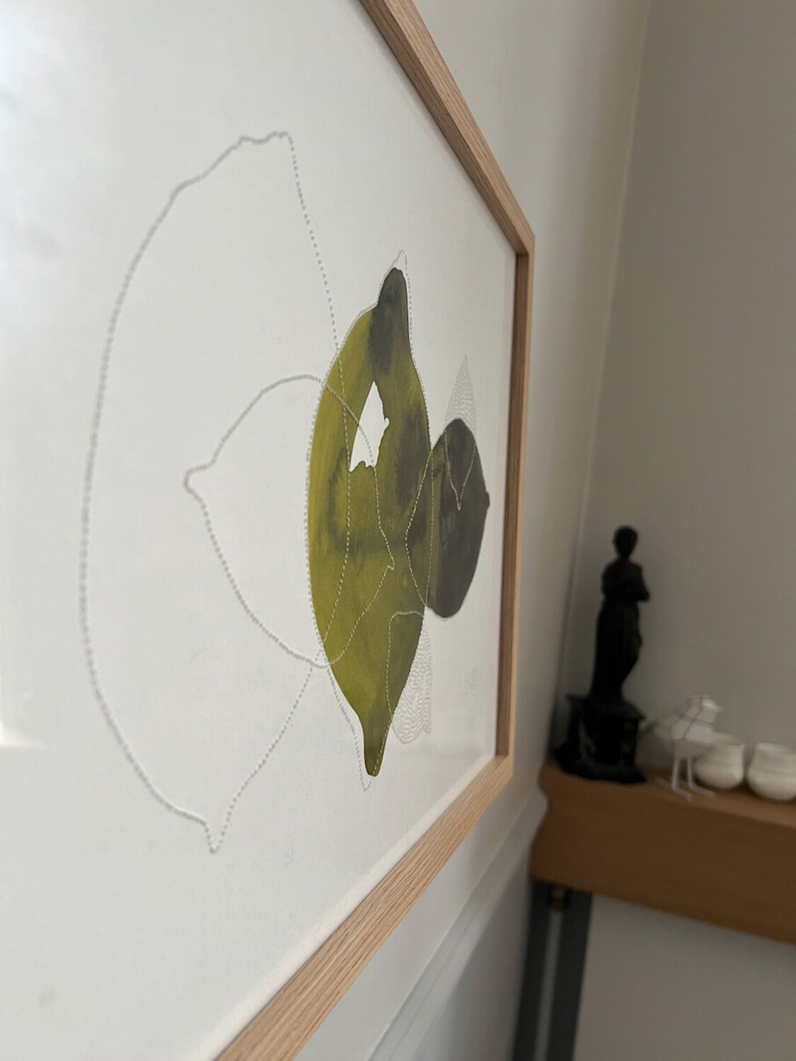 LEMON DANSE von LABB (2024): Werk auf Papier Tinte auf Papier - Singulart