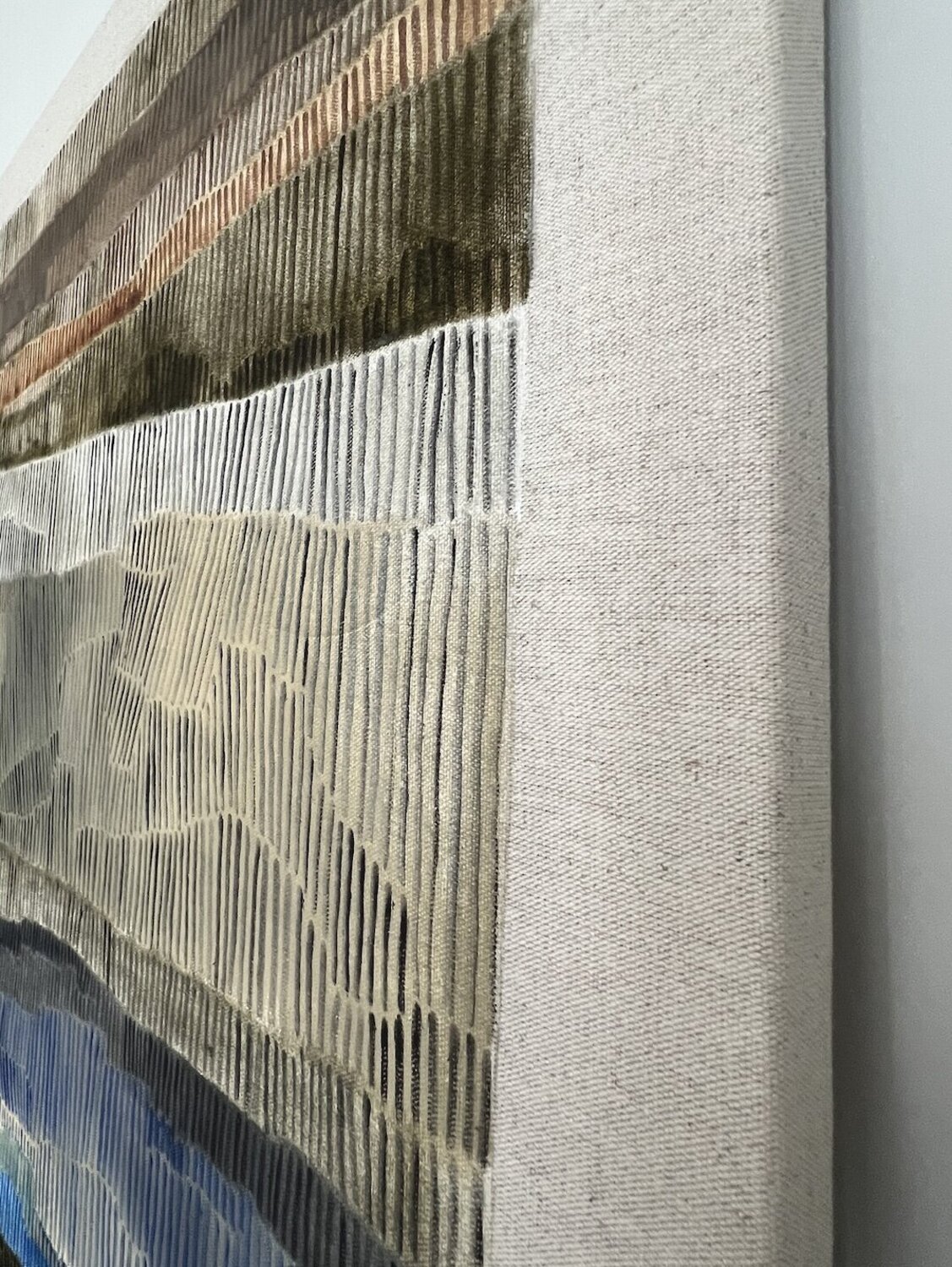 GLACIAL STRATA by LABB (2025) : Painting Oil on Canvas - Singulart