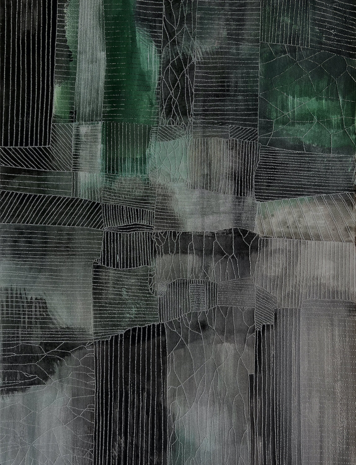 SKY FIELDS de LABB (2024): Obra en papel Óleo, Acuarela en Papel ...