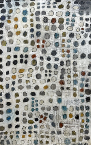 Assemblage by Kris Gebhardt (2023) : Painting Acrylic, Oil on Canvas ...