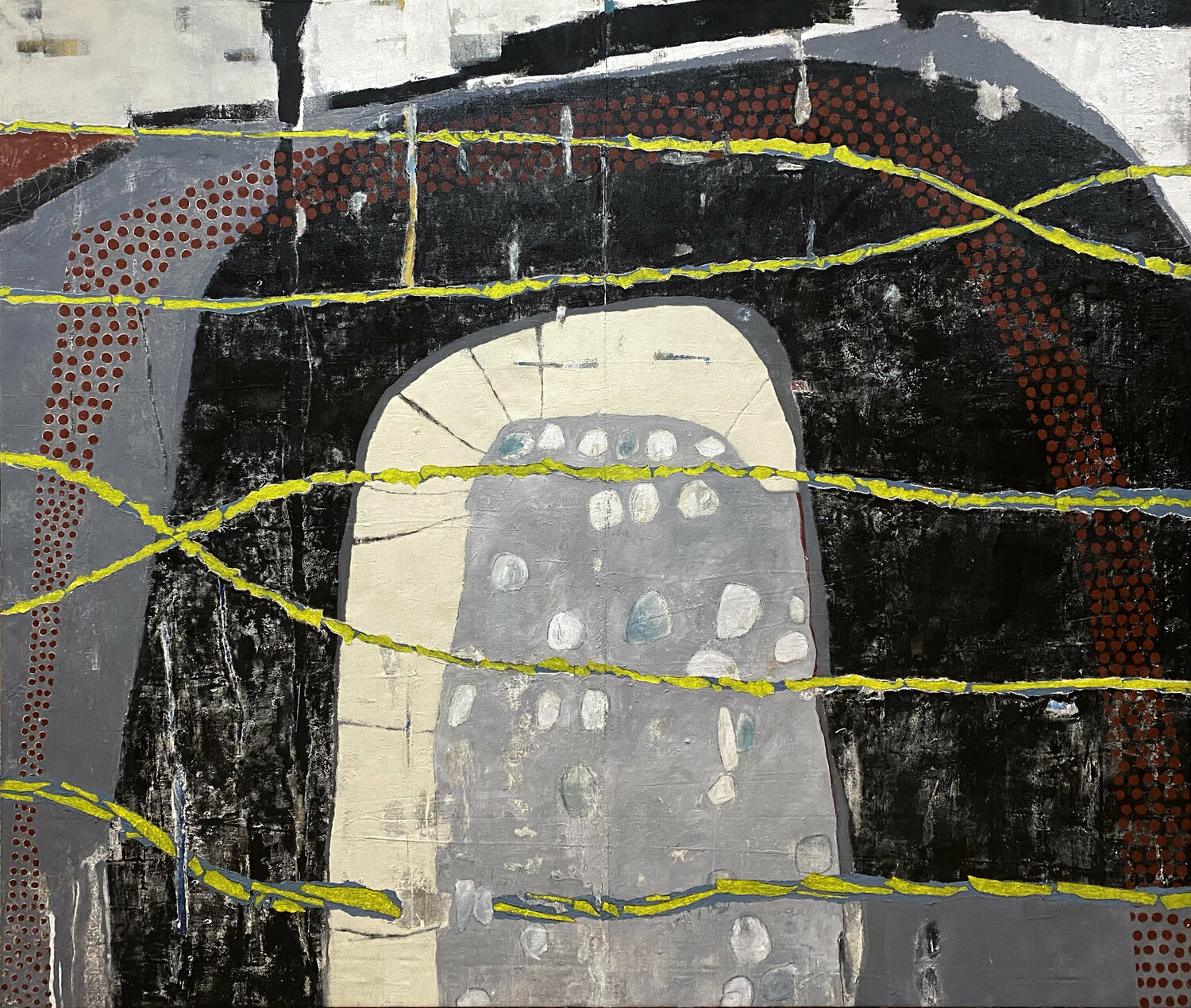 Passage by Kris Gebhardt (2021) : Painting Acrylic, Oil on Canvas ...